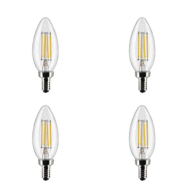 Satco 4 watt Torpedo LED (4 pack) | SMUD