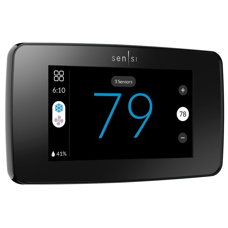 Sensi Touch 2 smart thermostat Black | SMUD